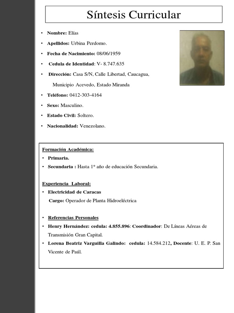 Curriculo Elias PDF | PDF