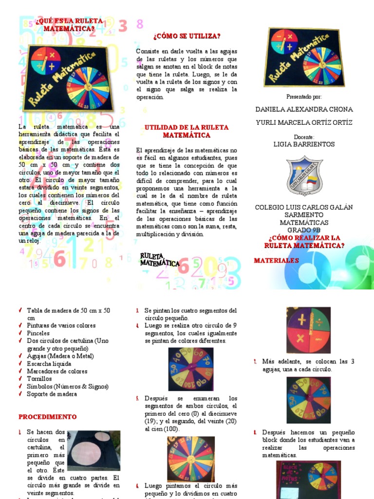 Qué Es La Ruleta Matemática | PDF