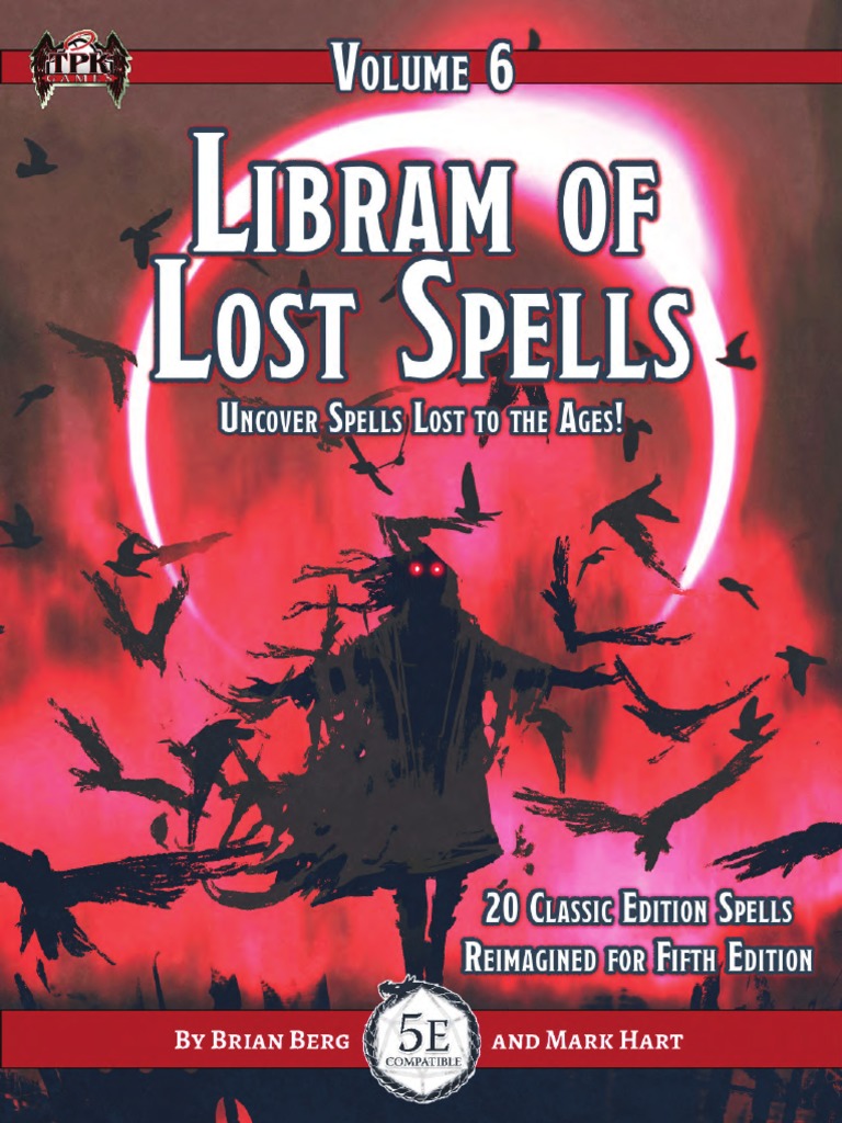 Libram of Lost Spells Volume 6 | Download Free PDF | Copyright ...
