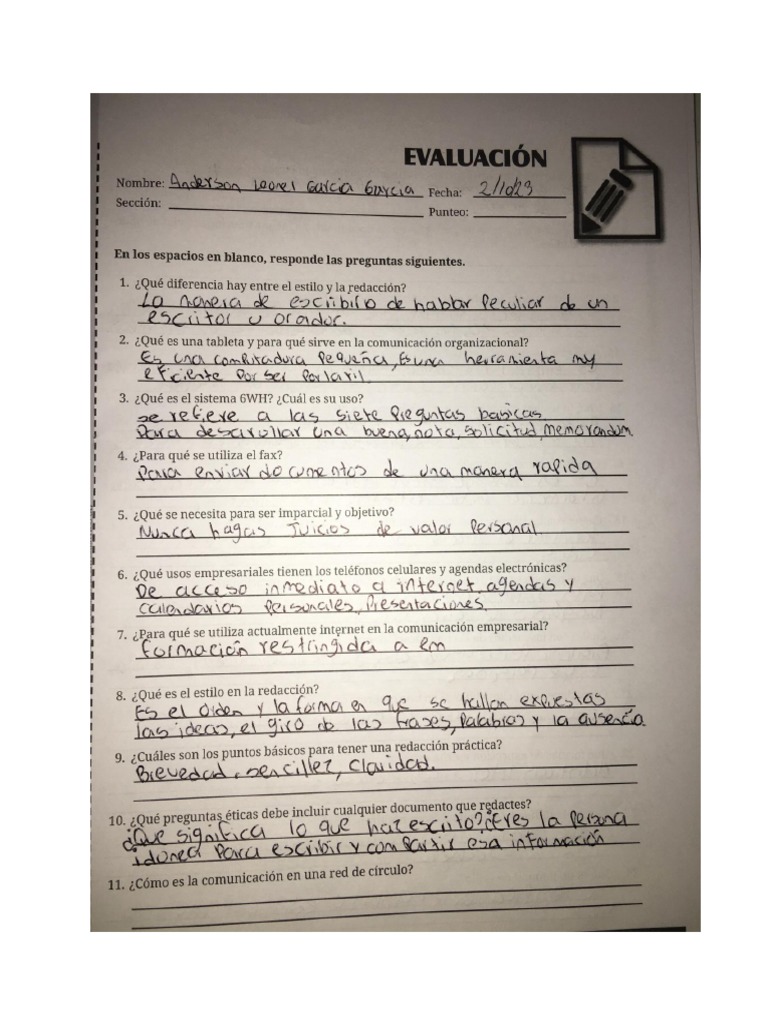 Evaluacion 2 | PDF