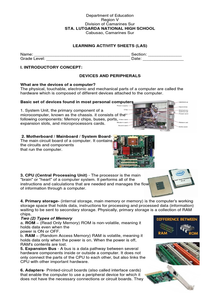 Devices and Storage | PDF | Computer Data Storage | Computer Monitor