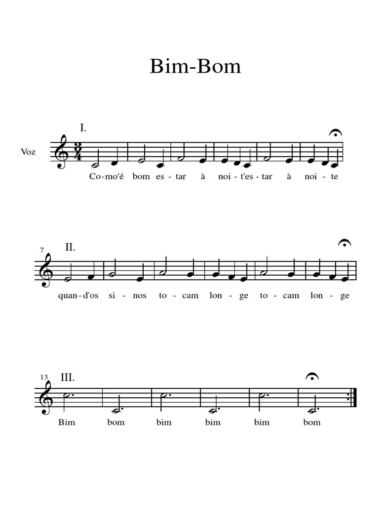Bim Bom | PDF