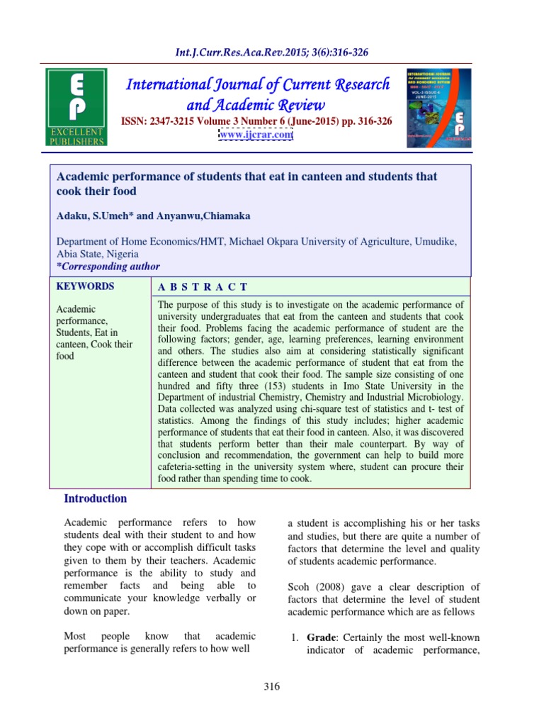 Adaku, S.Umeh and Anyanwu, Chiamaka | PDF