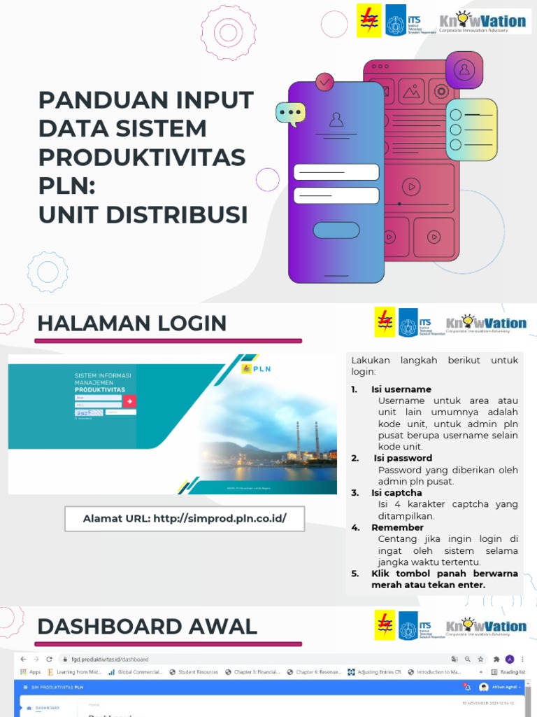 Panduan Input Data Distribusi PLN | PDF