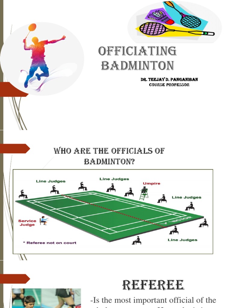 Officials of the game badminton store