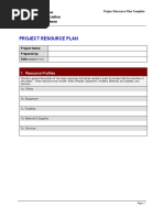 Procurement Plan Template | PDF | Procurement | Request For Proposal