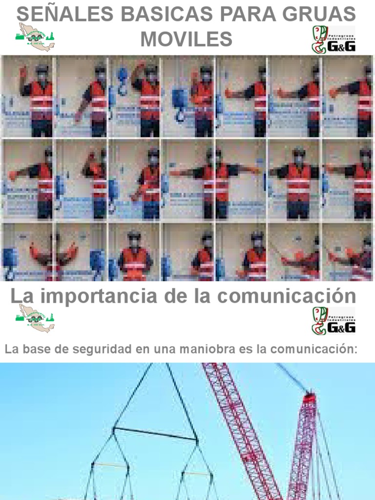 Señales de Mano para Izajes | PDF Señales de Mano para Izajes | PDF