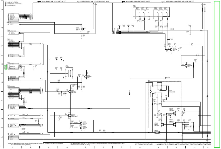 NV-FJ630 Audio/Video Schematic Diagram | PDF