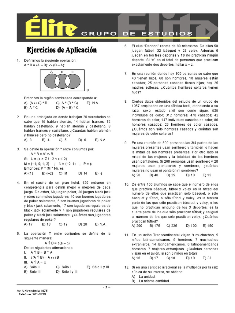 Prob. RM 5 | PDF | Asociación de Futbol