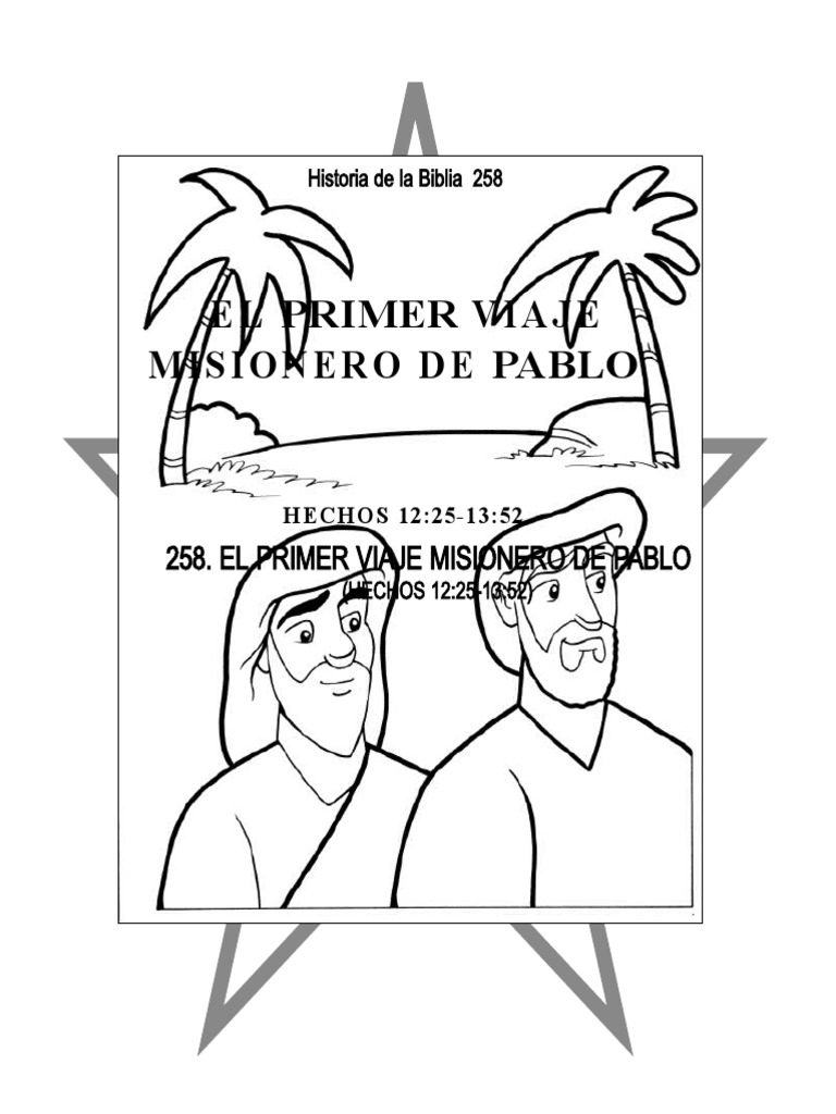El Primer Viaje Misionero de Pablo | PDF | Pablo el apóstol | Bernabé