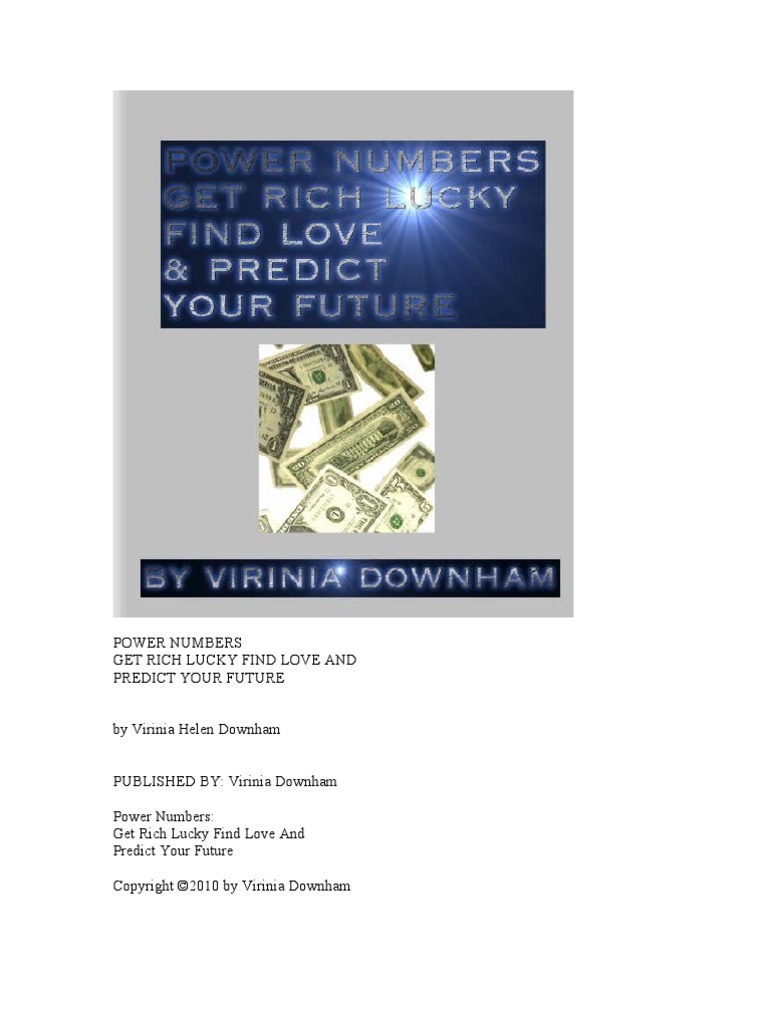 Power Numbers Free Chapt1 | PDF | Luck