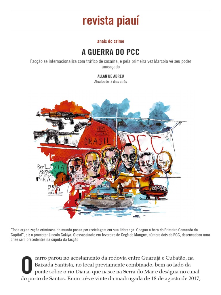 A Guerra Do PCC | PDF