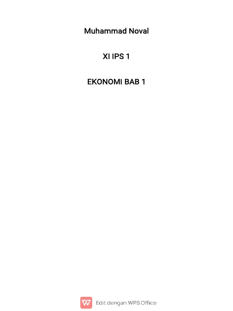 Muhammad Noval | PDF