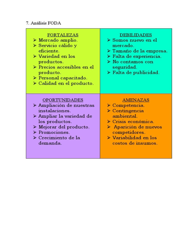 analisis foda | PDF