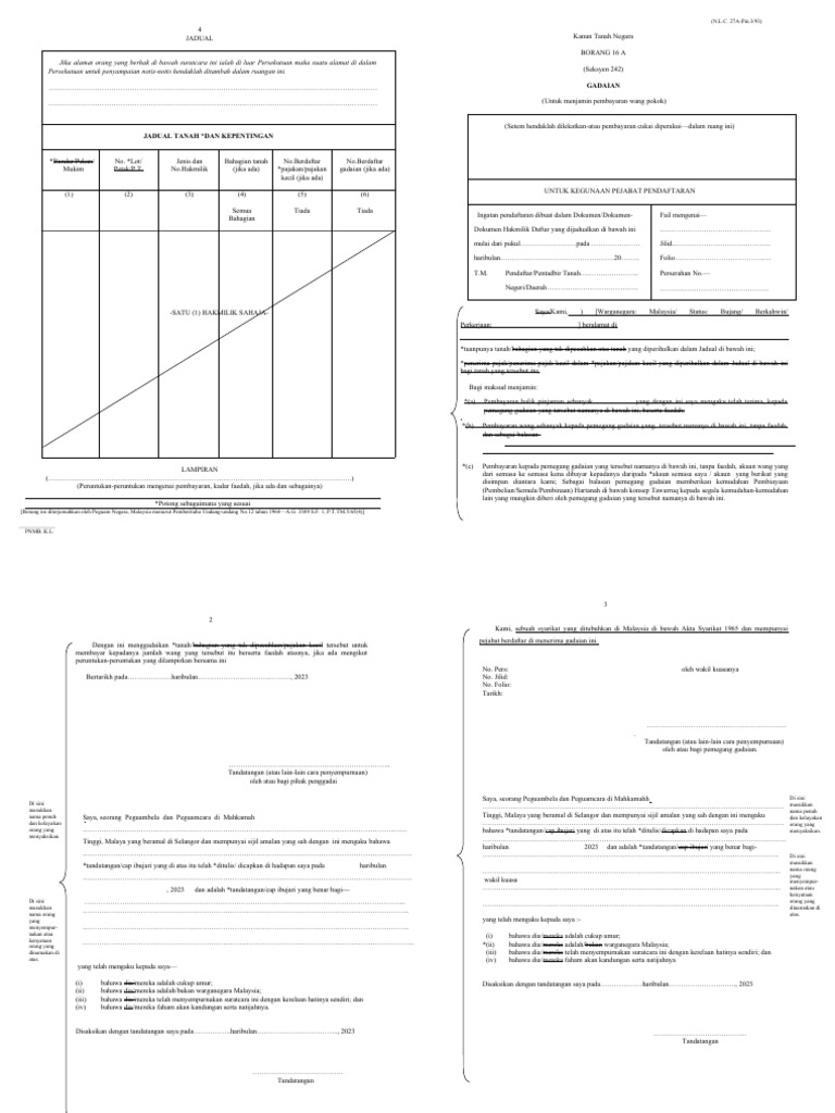 Form 16a Bank Islam | PDF