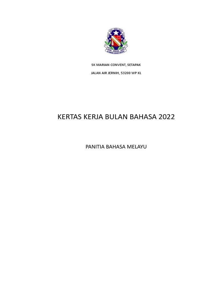 Draf Kertas Kerja Bulab Bahasa BM | PDF