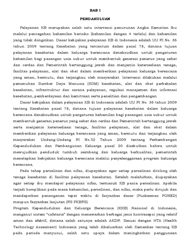 Pedoman Pengorganisasian Pkbrs | PDF