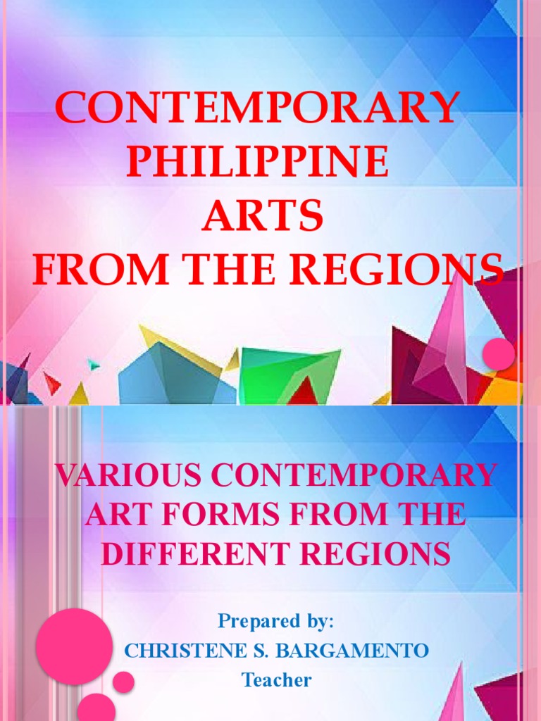 Contemporary Arts Powerpoint - Week 2 | Download Free PDF | Paintings ...