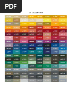 Xylan 1424 Color Chart | PDF