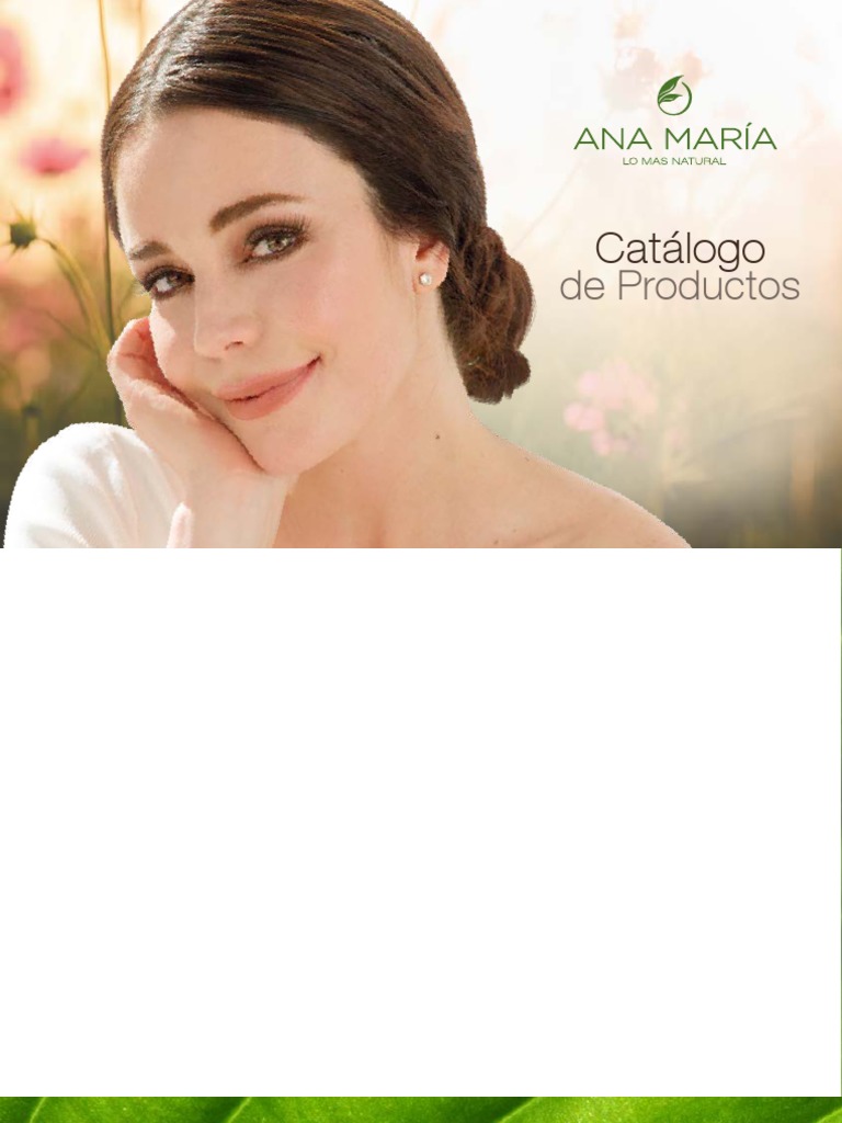Catálogo de Productos Ana María | PDF | Productos cosméticos | Piel