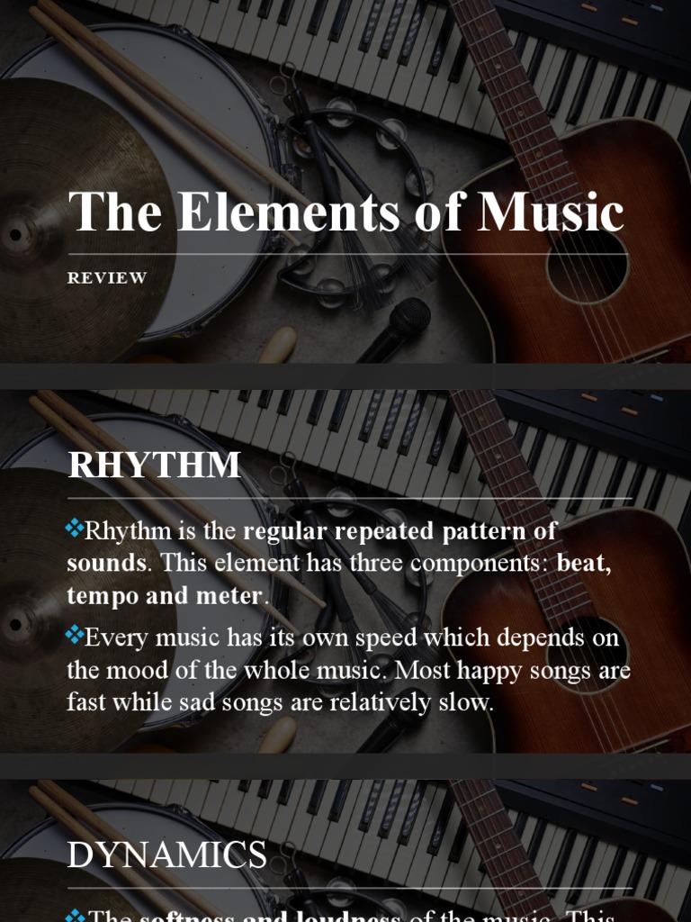 The Elements of Music | PDF