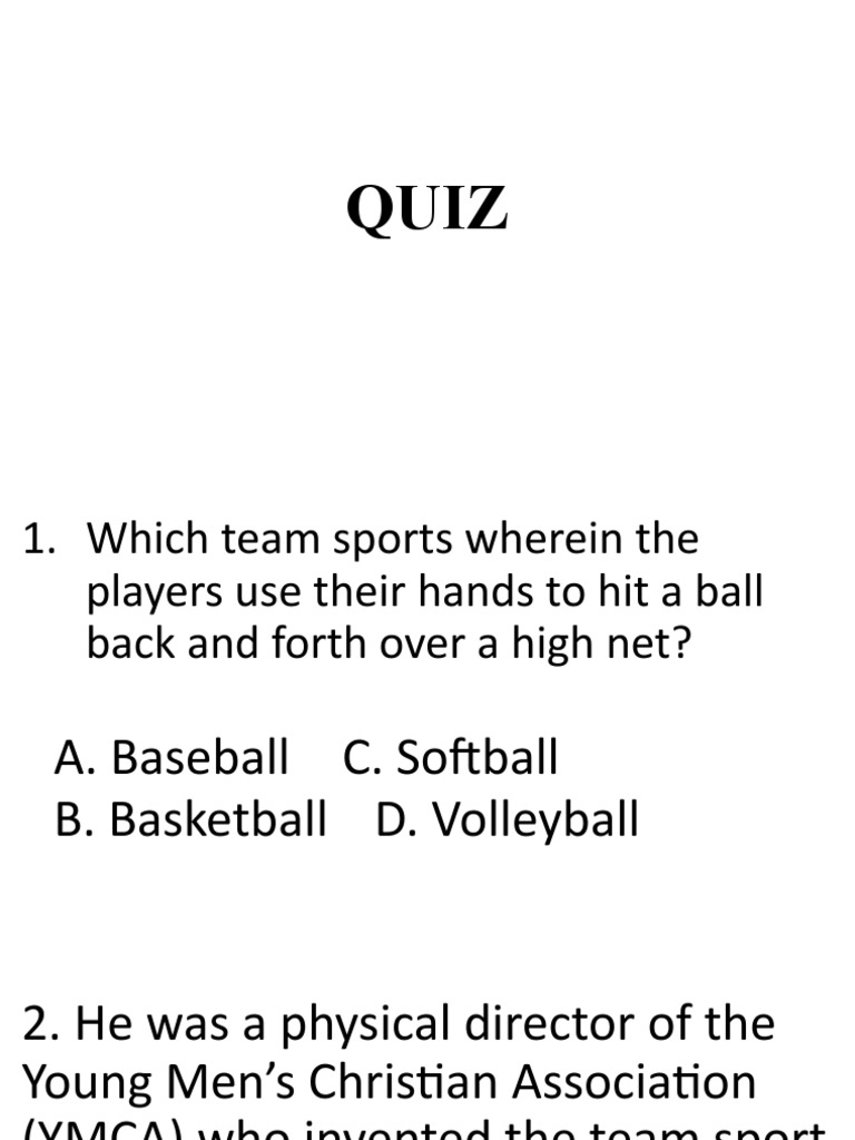 8 Quiz Volleyball 1 | PDF