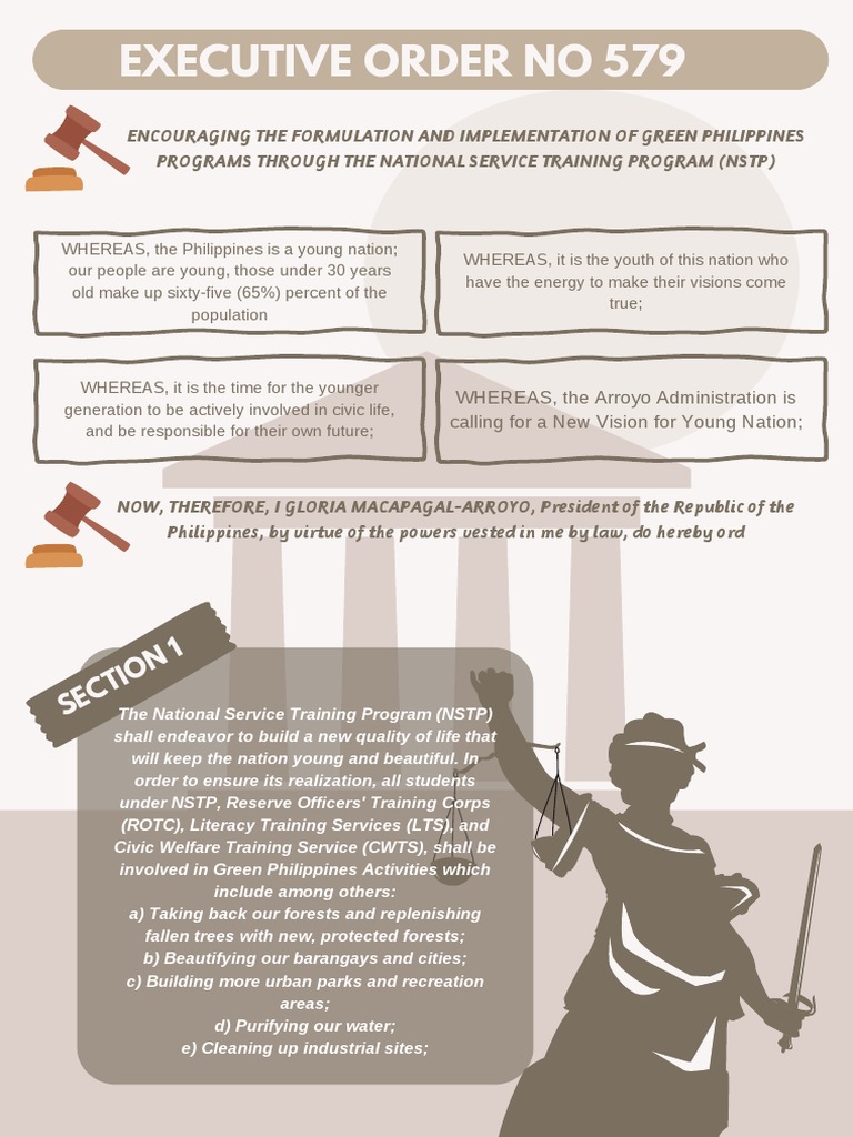 Eo 579 | PDF | Government | Philippines