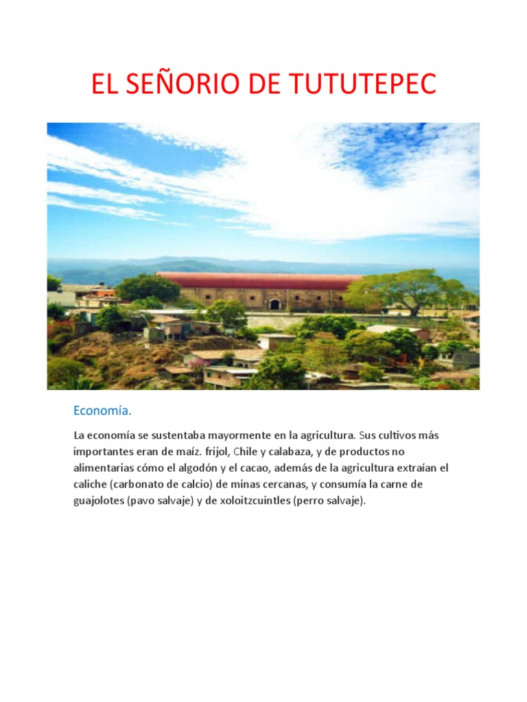 El Señorio de Tututepec | PDF