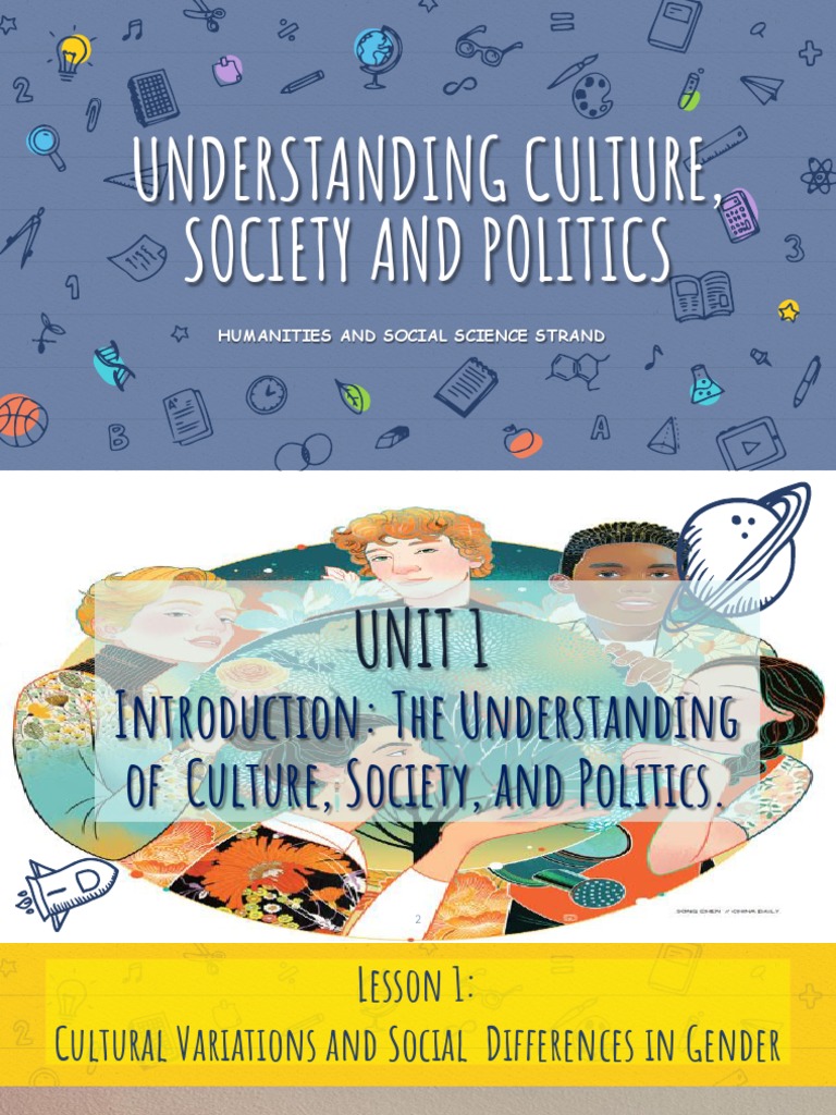 Ucsp Lesson 1 | PDF | Gender | Gender Studies