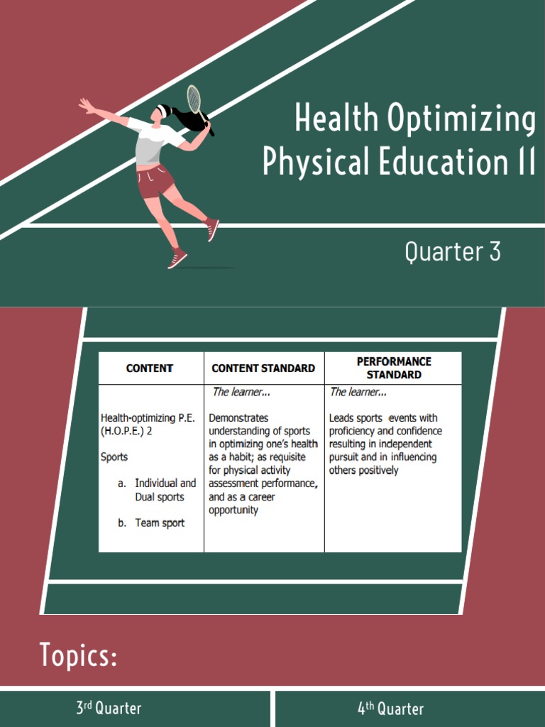 PE11 W23 Nature of Sports | PDF | Sports
