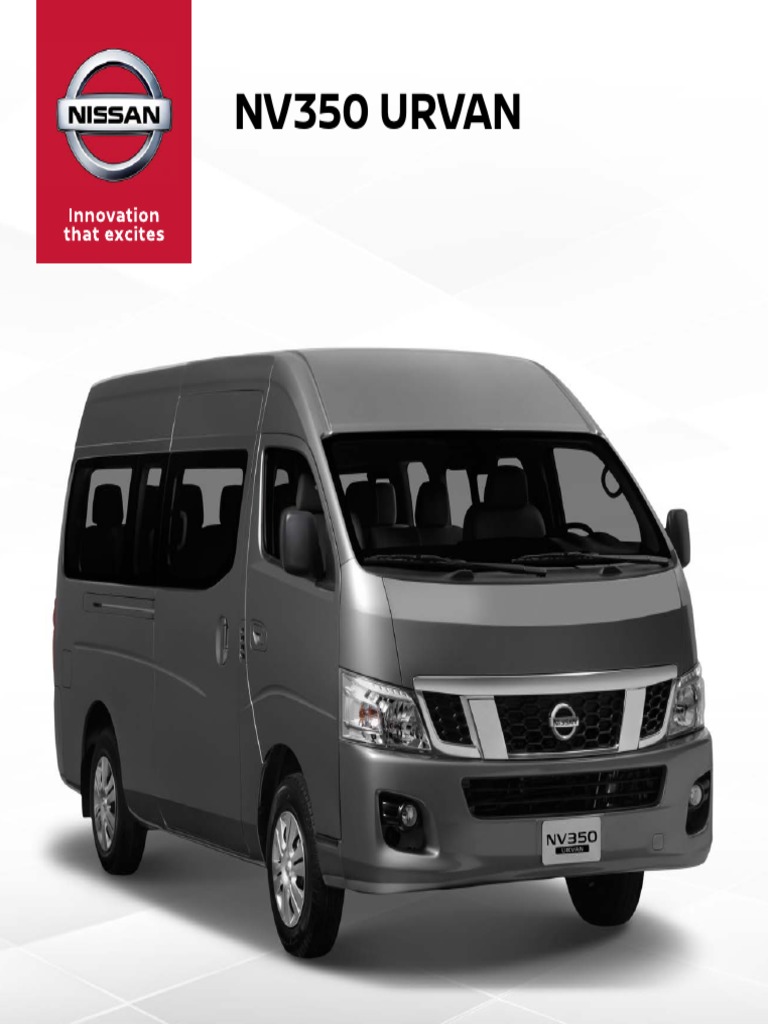 Ficha Tecnica Nissan Urvan | PDF | Airbag | Sistema de freno antibloqueo