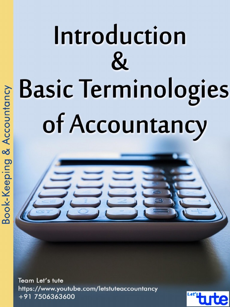 2.1 2.1. Introduction - Terminologies of Accountancy PDF | PDF ...