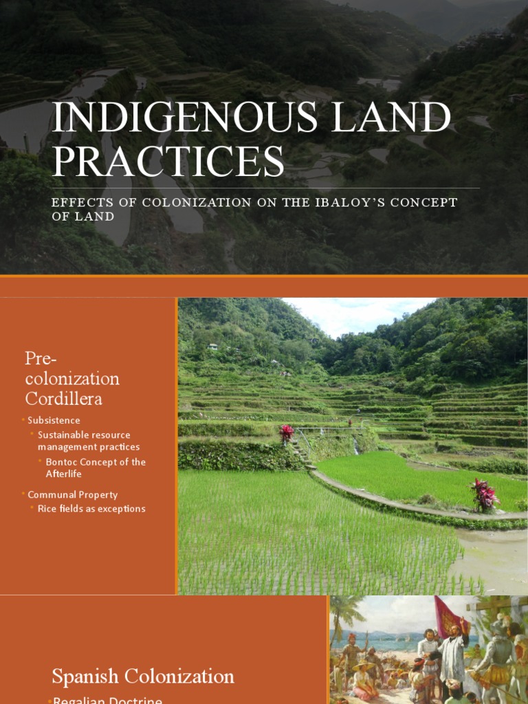 Indigenous Land Management Practices and The IPRA Law | PDF