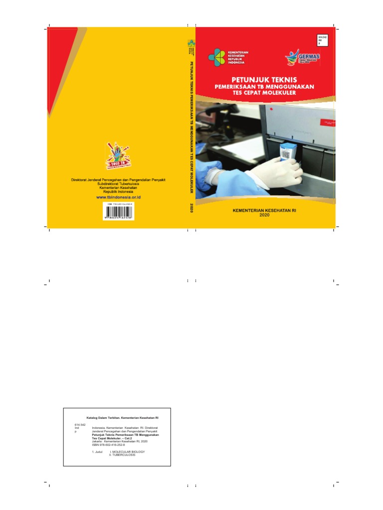 Petunjuk Teknis Pemeriksaan TB Menggunakan TCM 2020 | PDF