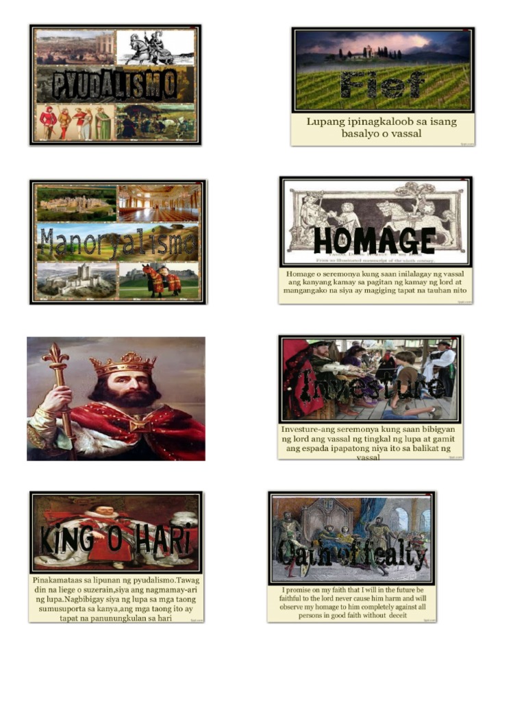 Piyudalismo at Manoryalismo | PDF