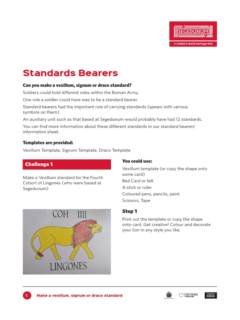 Find Out About Standards Bearers and How To Make Different Roman ...