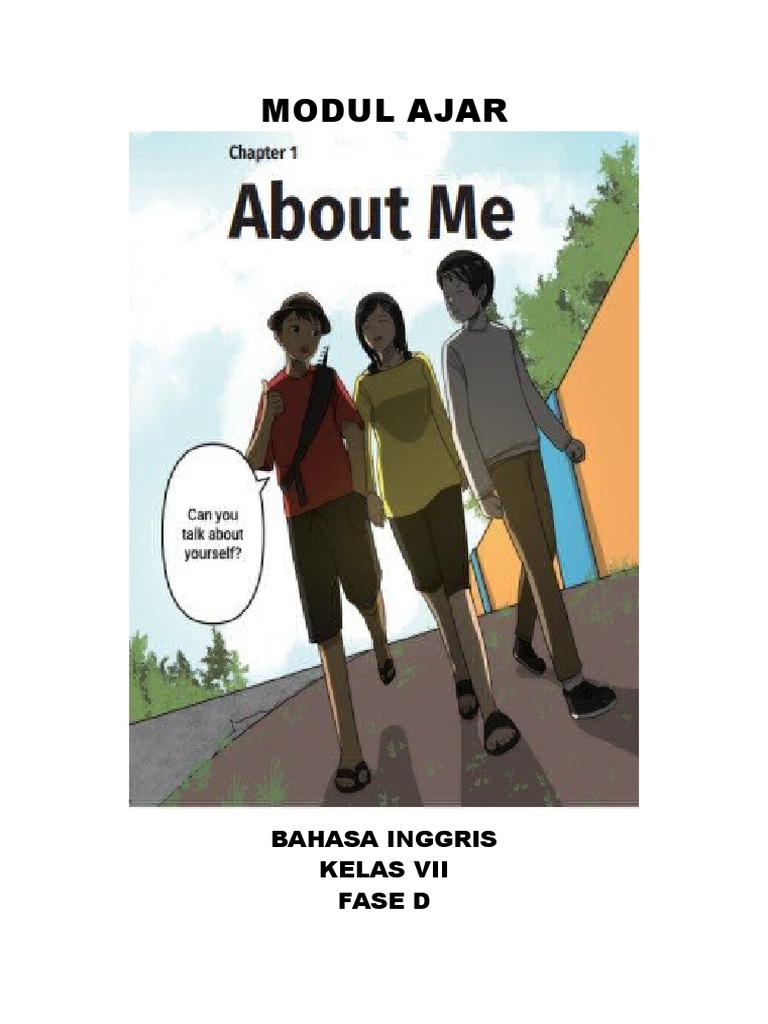 Modul Ajar Chapter 1 | PDF | Seni & Disiplin Bahasa