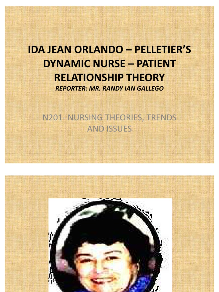 Ida Jean Orlando - Pelletier's Dynamic Nurse | PDF