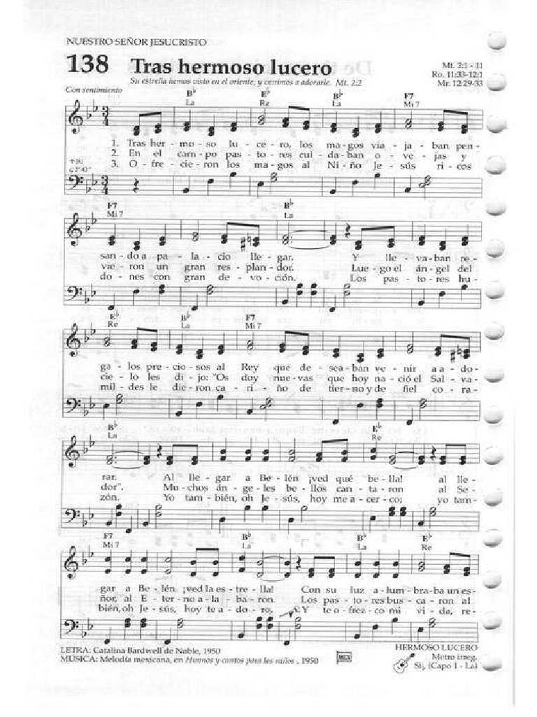 Tras Hermoso Lucero | PDF