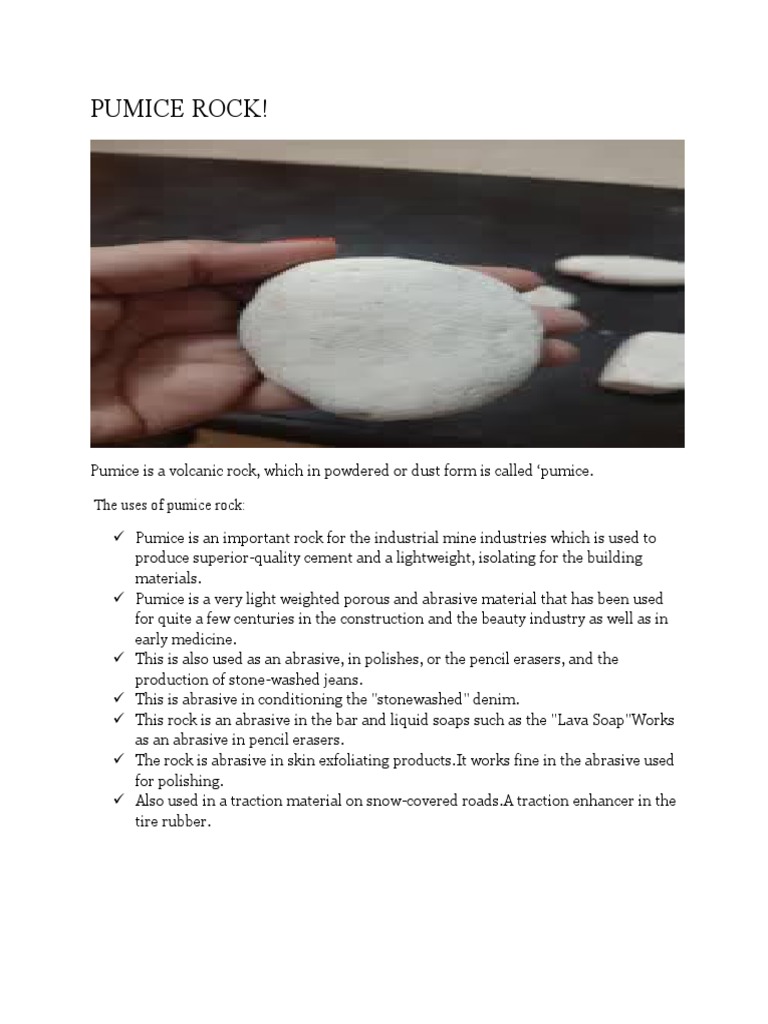 Pumice Rock | PDF