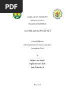 Gender and Political Awareness in Students | PDF | Survey Methodology ...