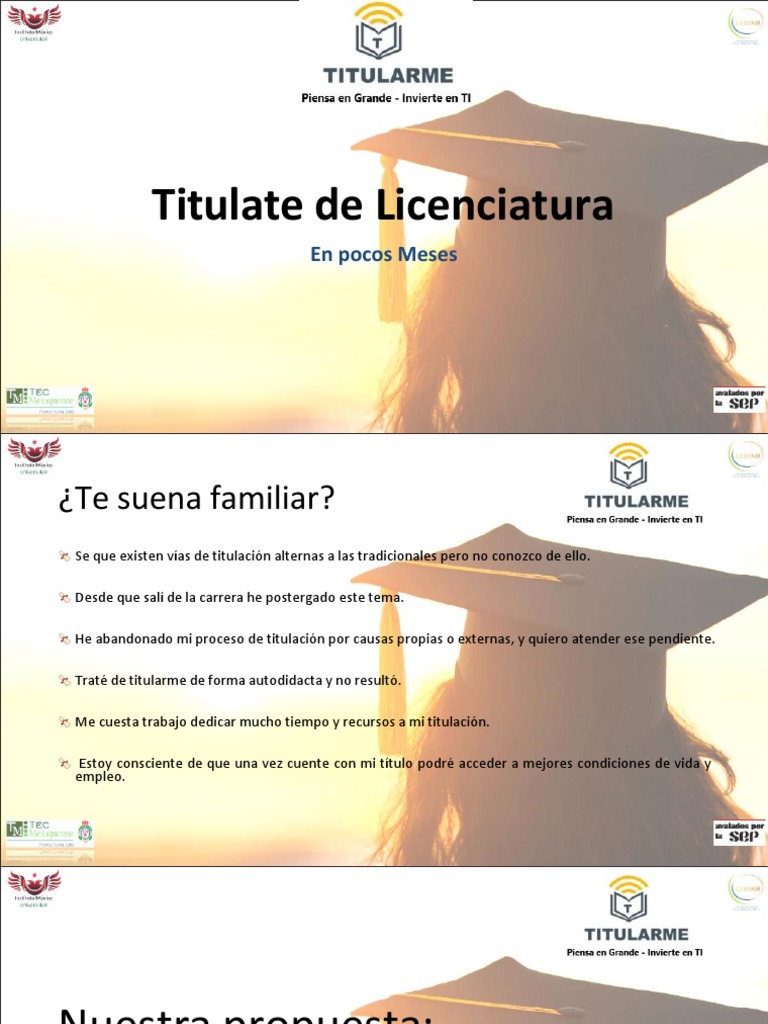 Examen Único Titulación | PDF