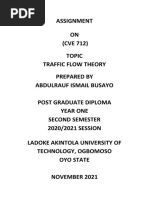 Calculation of Traffic Signal Timings-Webster's Method Note13 | PDF ...