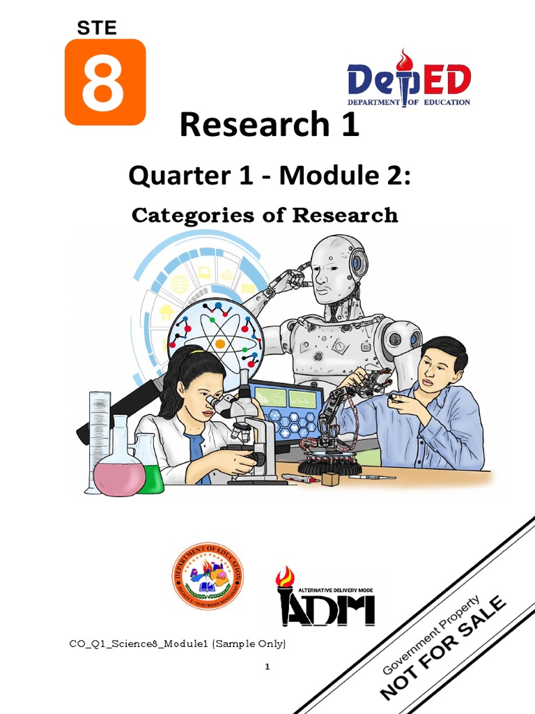 Research 8 Quarter 1 Module 2 | PDF | Ethnography | Statistics