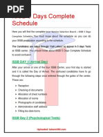 ISSB Interview Questions and Answers | PDF