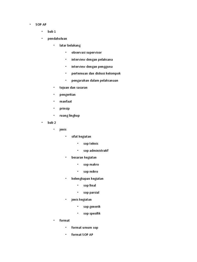Sop Ap Flowchart 2 | PDF