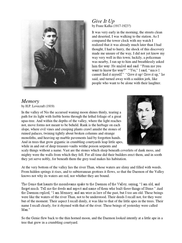 Flash Fiction Examples | PDF