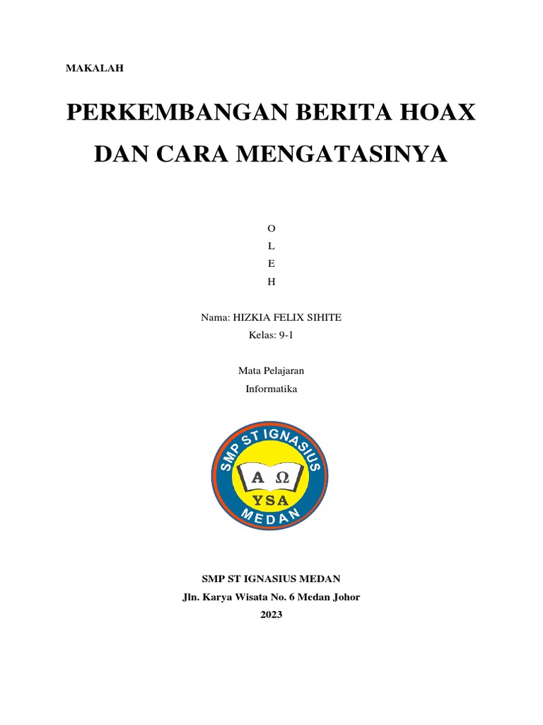 Berita Hoax | PDF