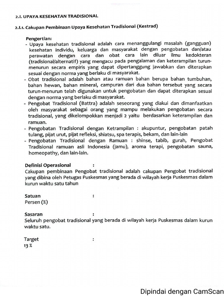 Indikator Program Kestrad Dalam PKP 2023 | PDF