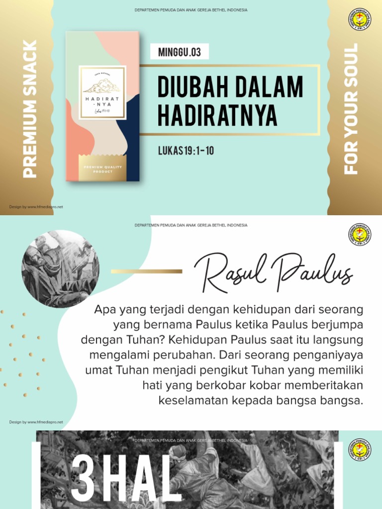 Mei 21 - 03 Diubah Dalam HadiratNya | PDF